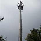 self supporting steel pole mobile signal cell site telecom tower