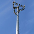 monopole telecom tower price self supporting steel pole mobile cell site telecom tower