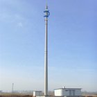 self supporting telecommunication antenna steel pole mast tower