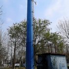 galvanized steel tube monopole antenna mast communication tower
