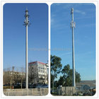 Hot dip galvanized steel single tube 20 meter monopole communication tower