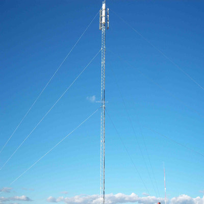 20m 30m 40m 50m manufacturer triangular telecom mobile monopole guyed antenna tower