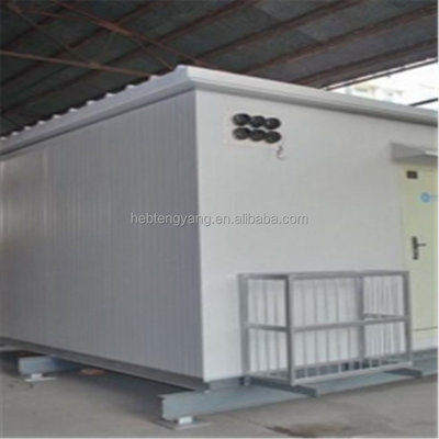 Portable and moveable mobile BTS telecommunication shelter