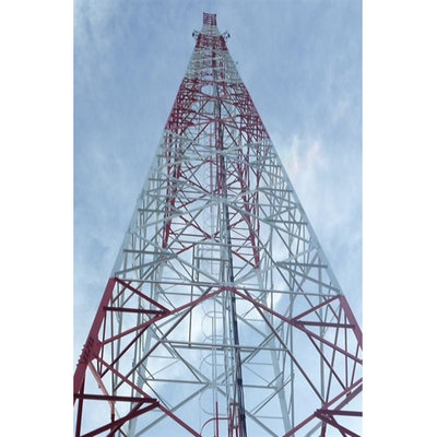 Telecom Self Supporting 3 legs or 4legs Angle Steel Lattice Antenna Tower